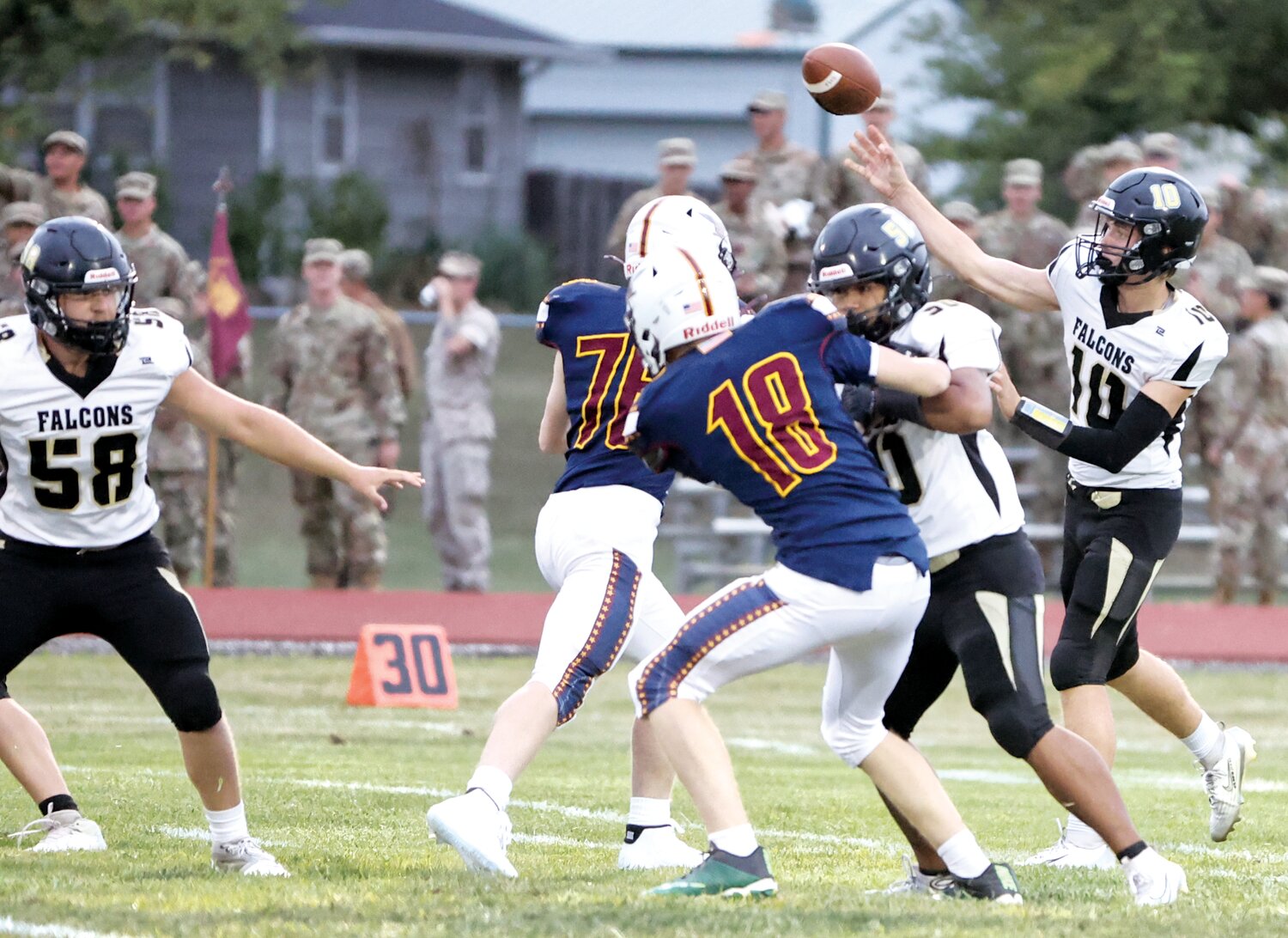 Falcons pick up first win against struggling MMA | The Fayette Advertiser