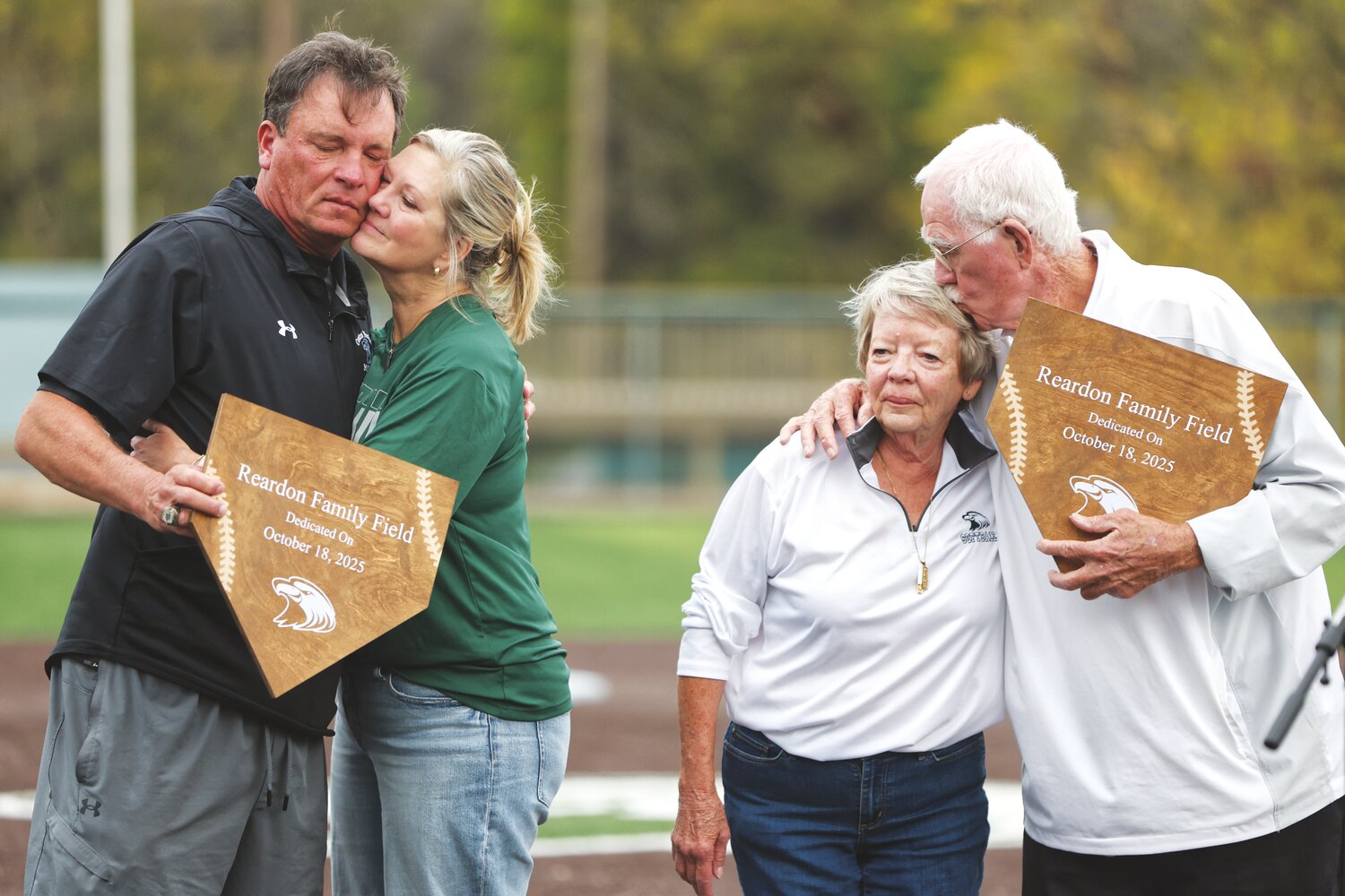 CMU dedicates softball field to Reardon Family | The Fayette Advertiser
