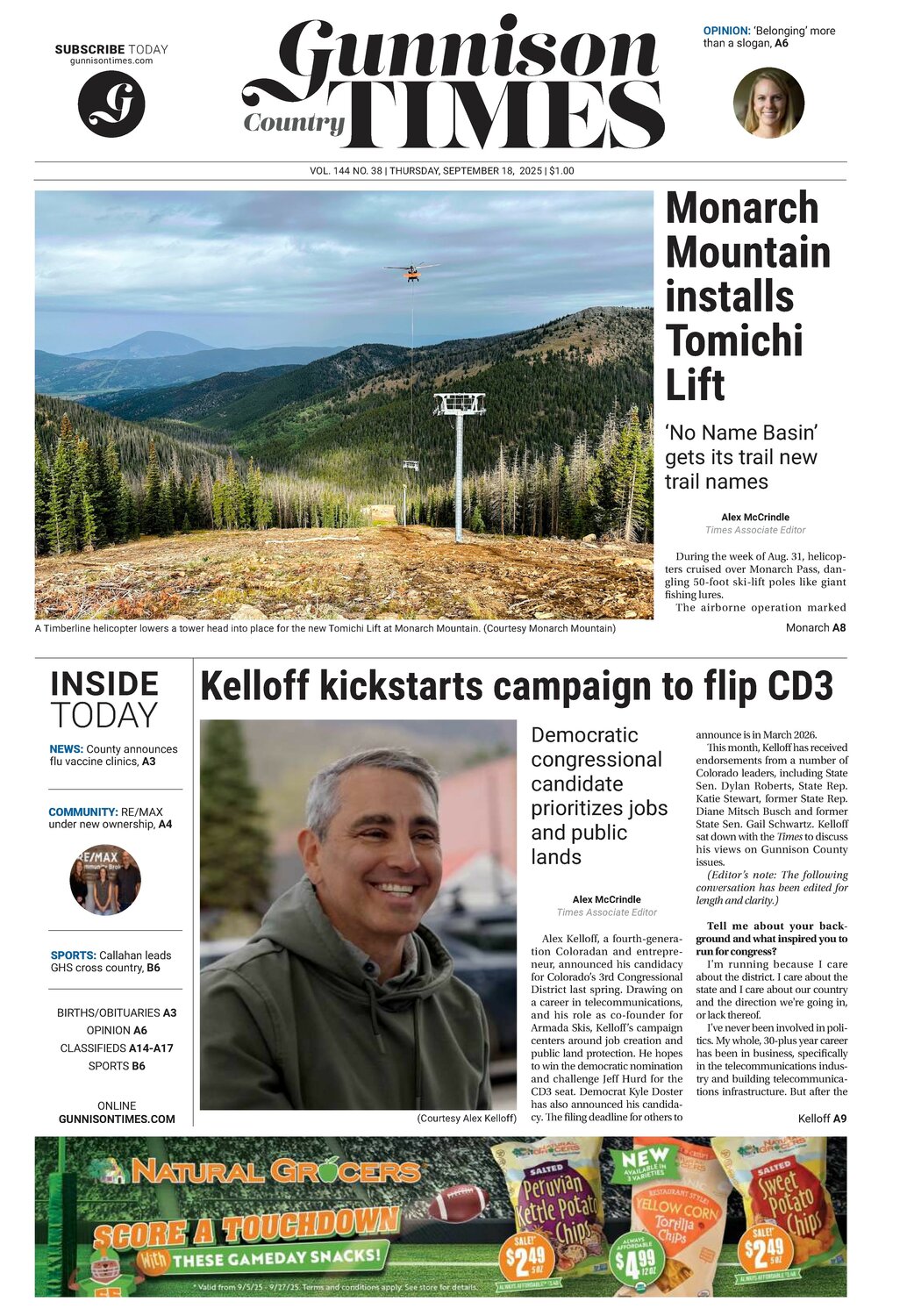 E-Editions - Gunnison Country Times