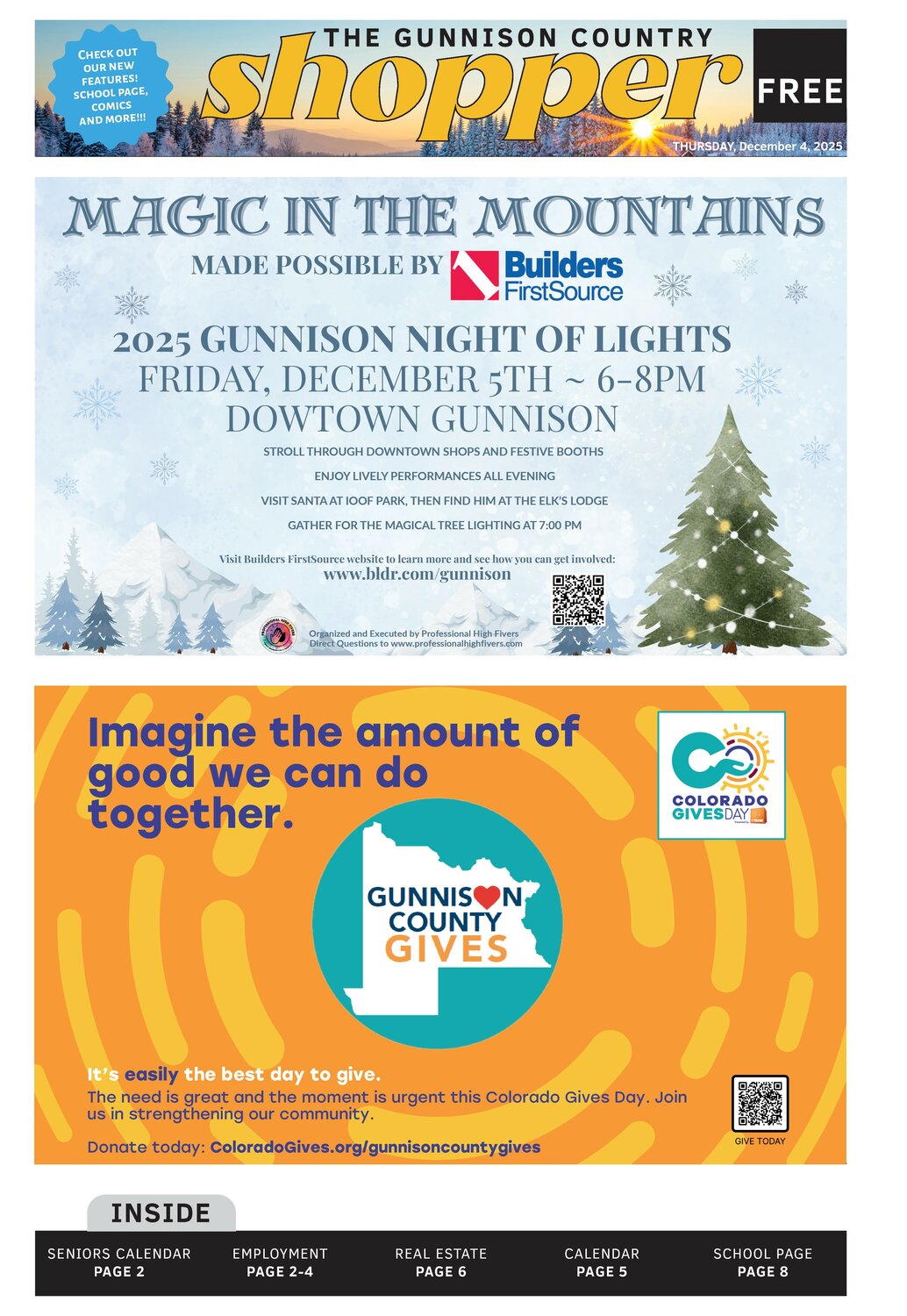 Gunnison Country Shopper - Gunnison Country Times