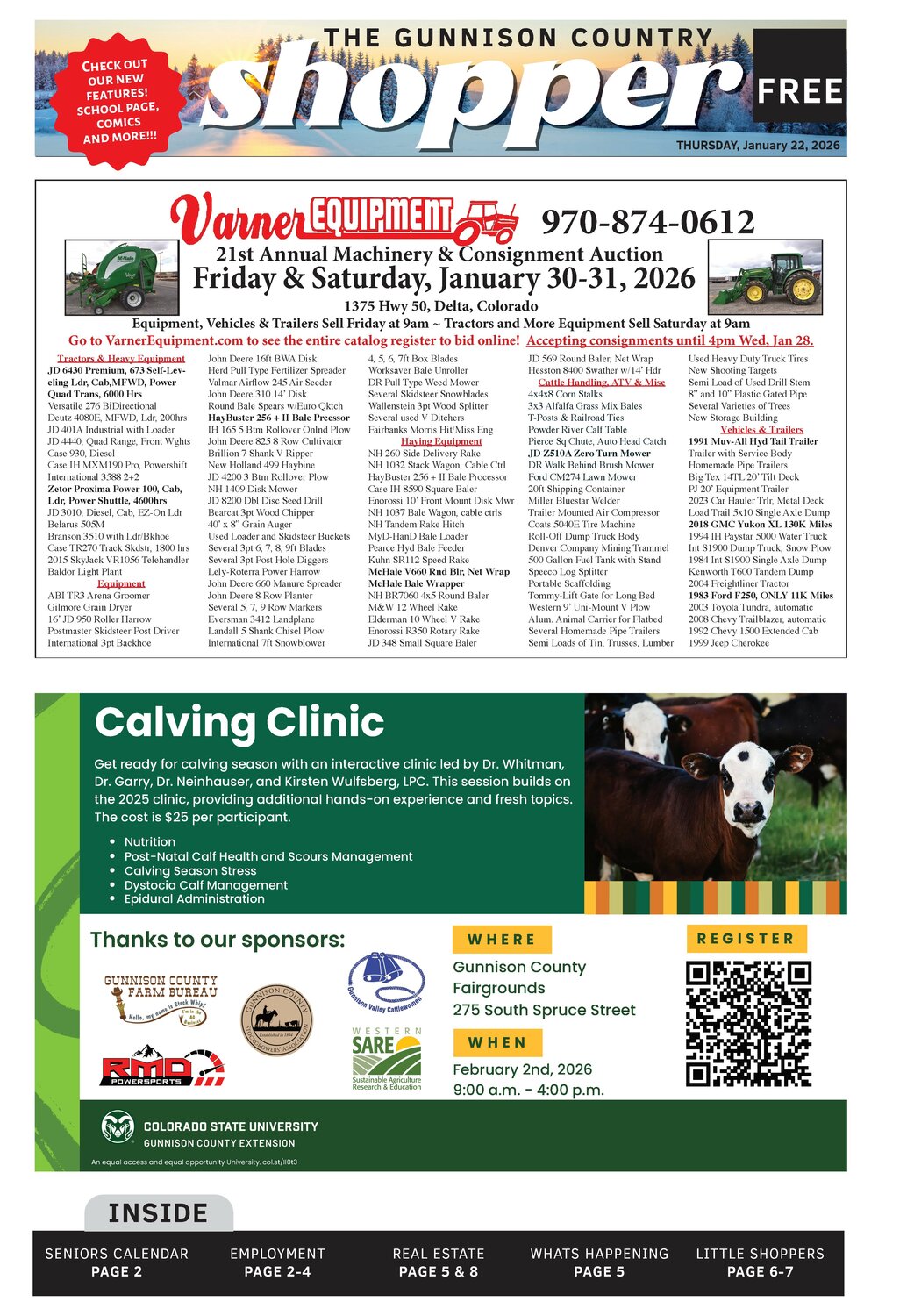 Gunnison Country Shopper - Gunnison Country Times