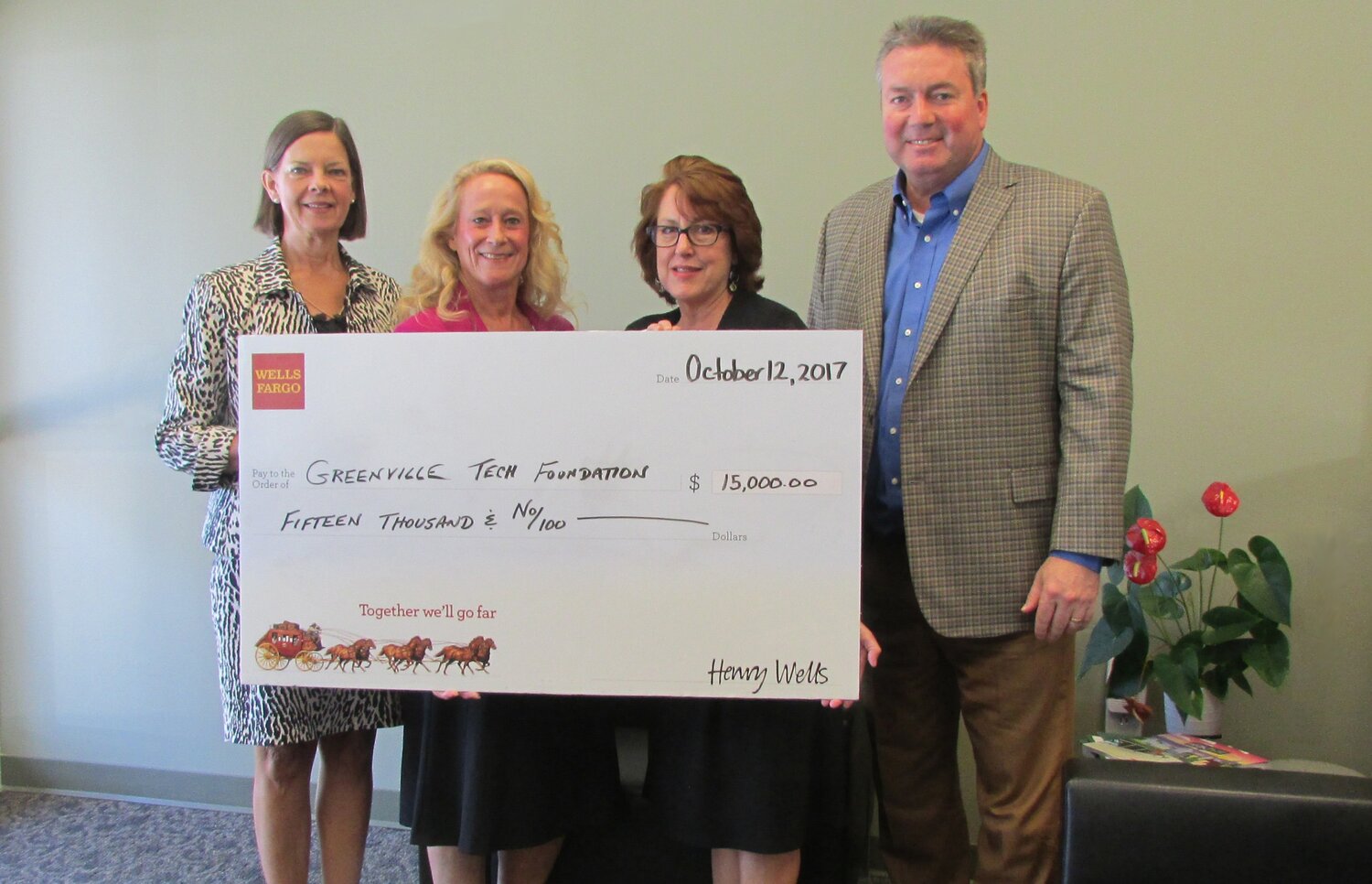 Wells Fargo Foundation Donates to Greenville Technical College ...