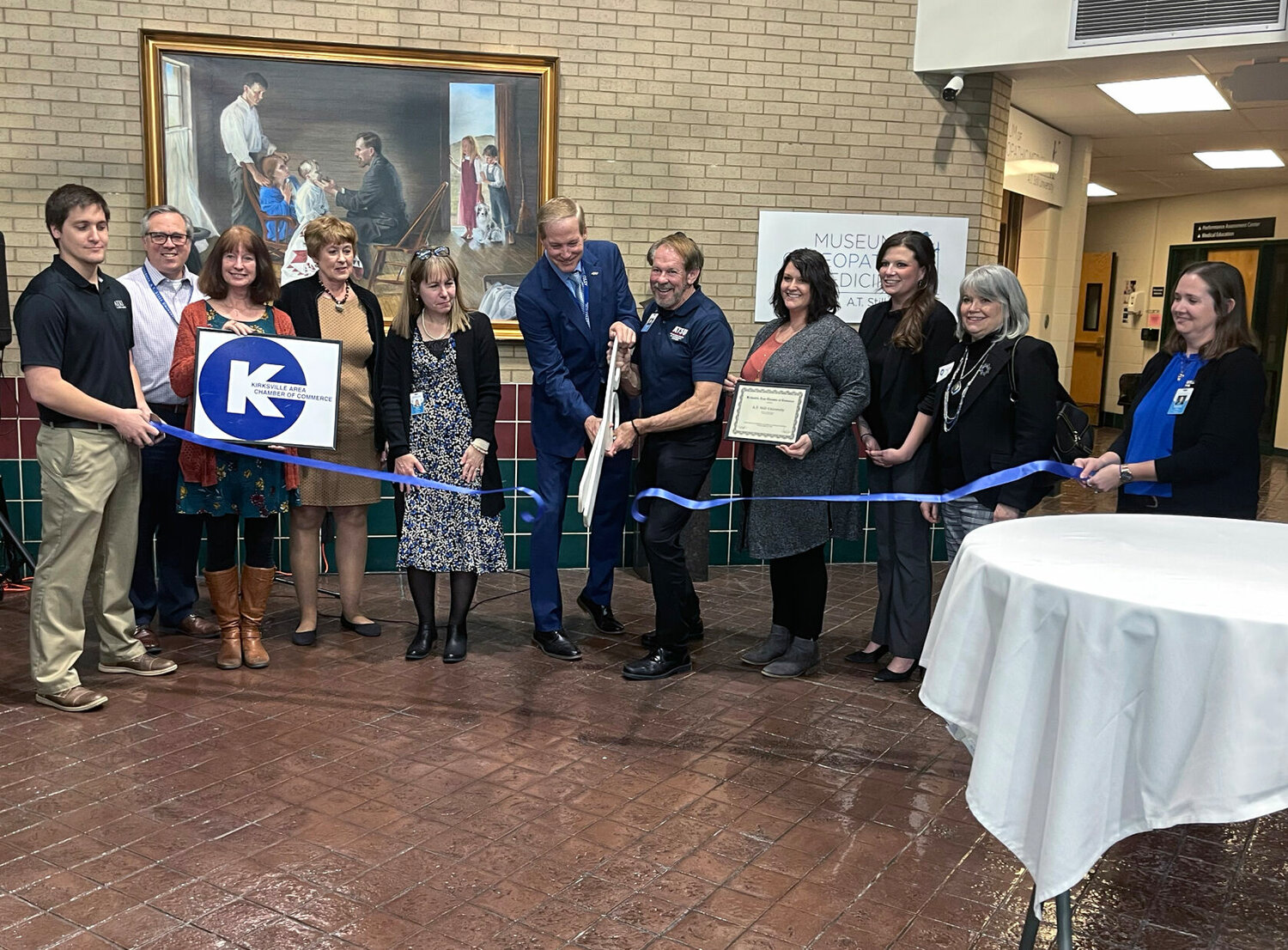 Ribbon Cutting for A.T. Still University, Museum of Osteopathic ...