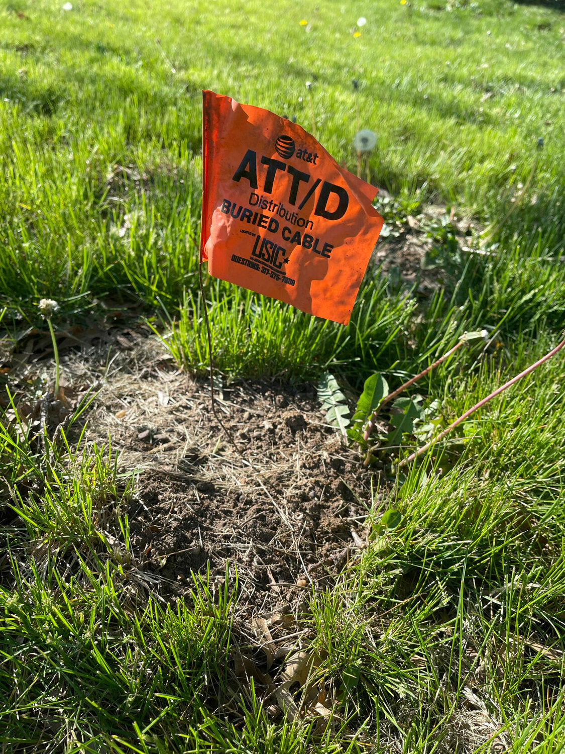 Got utility flags in your yard? Keep them in place | Kirksville Daily ...