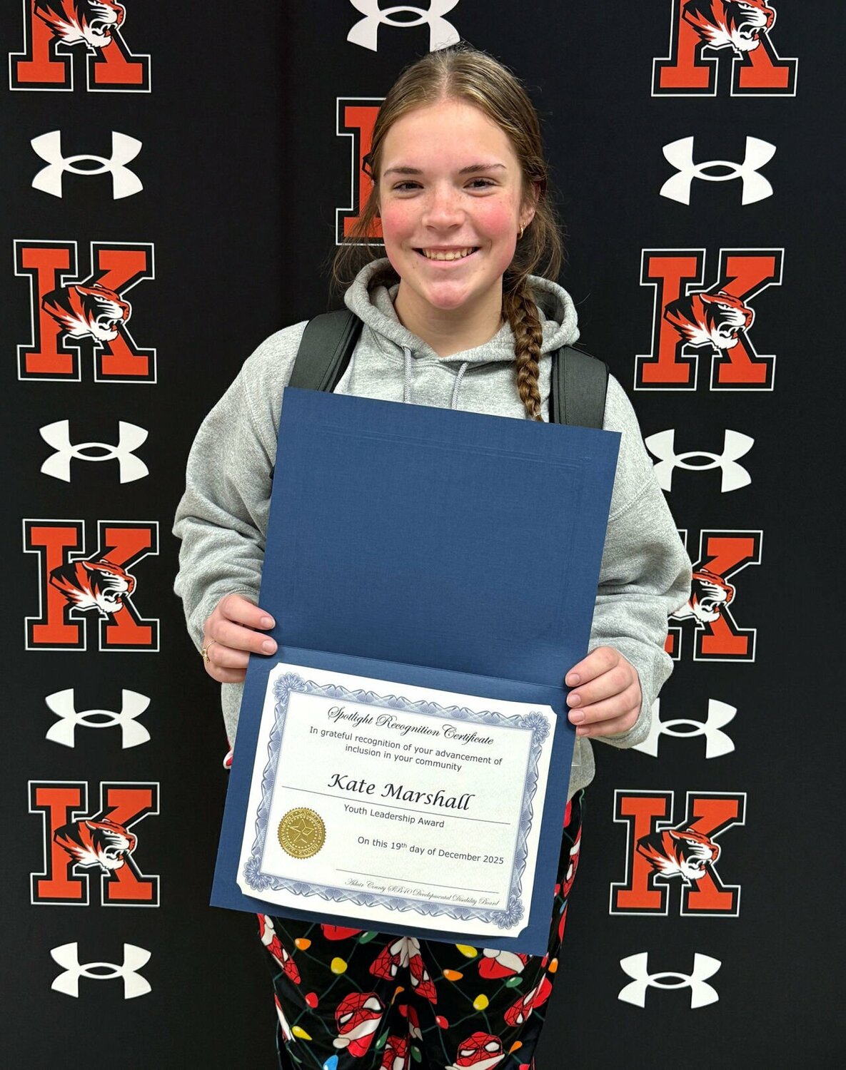 Kate Marshall named Adair County SB40 December 2025 Spotlight Award ...