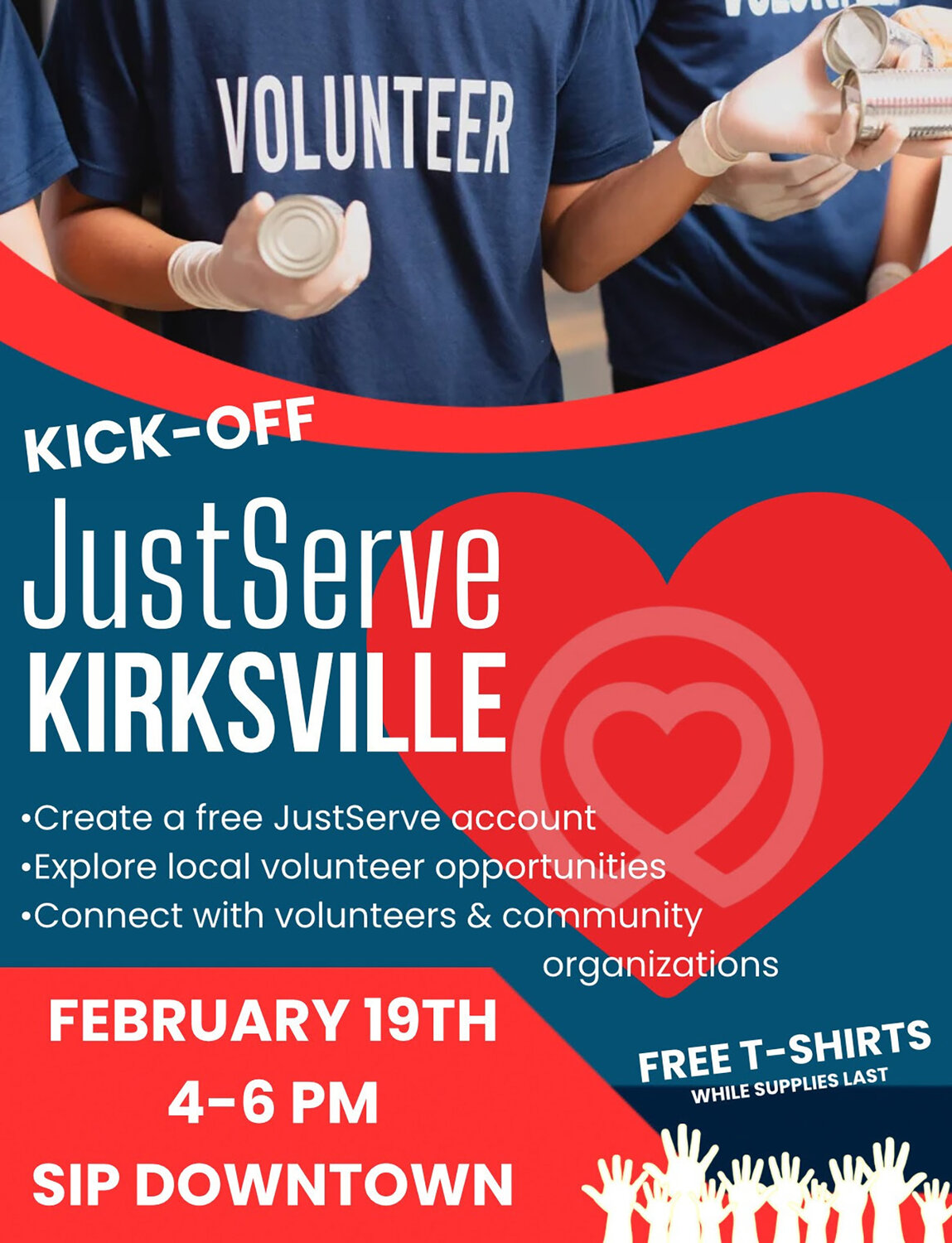 Learn more about local volunteer opportunities at JustServe Kirksville ...