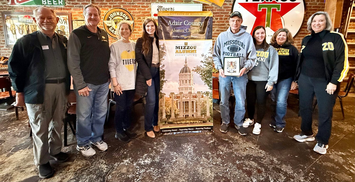 Scott Templeton presented Mizzou Alumni Association 2025 Eye of the ...