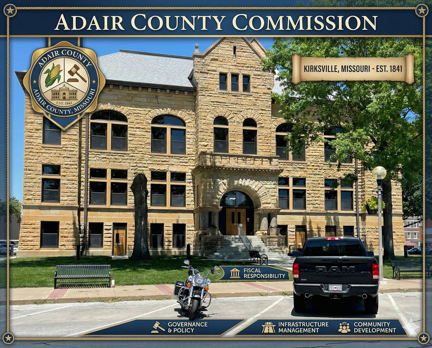 Adair County Commission amended agendas for March 2-4 | Kirksville ...