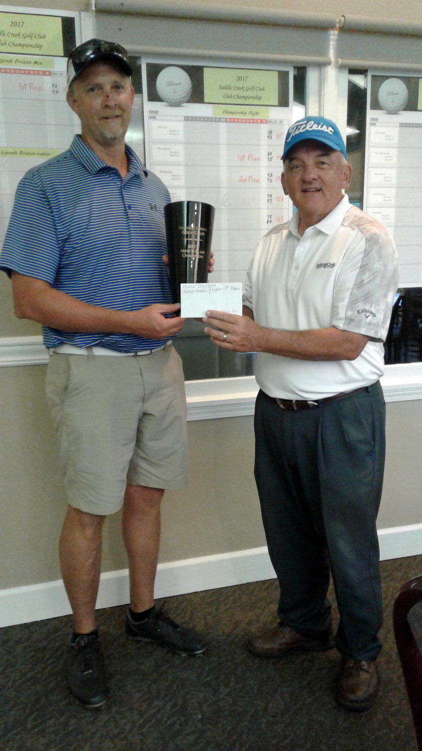 Borton captures Saddle Creek club championship - Marshall County Tribune
