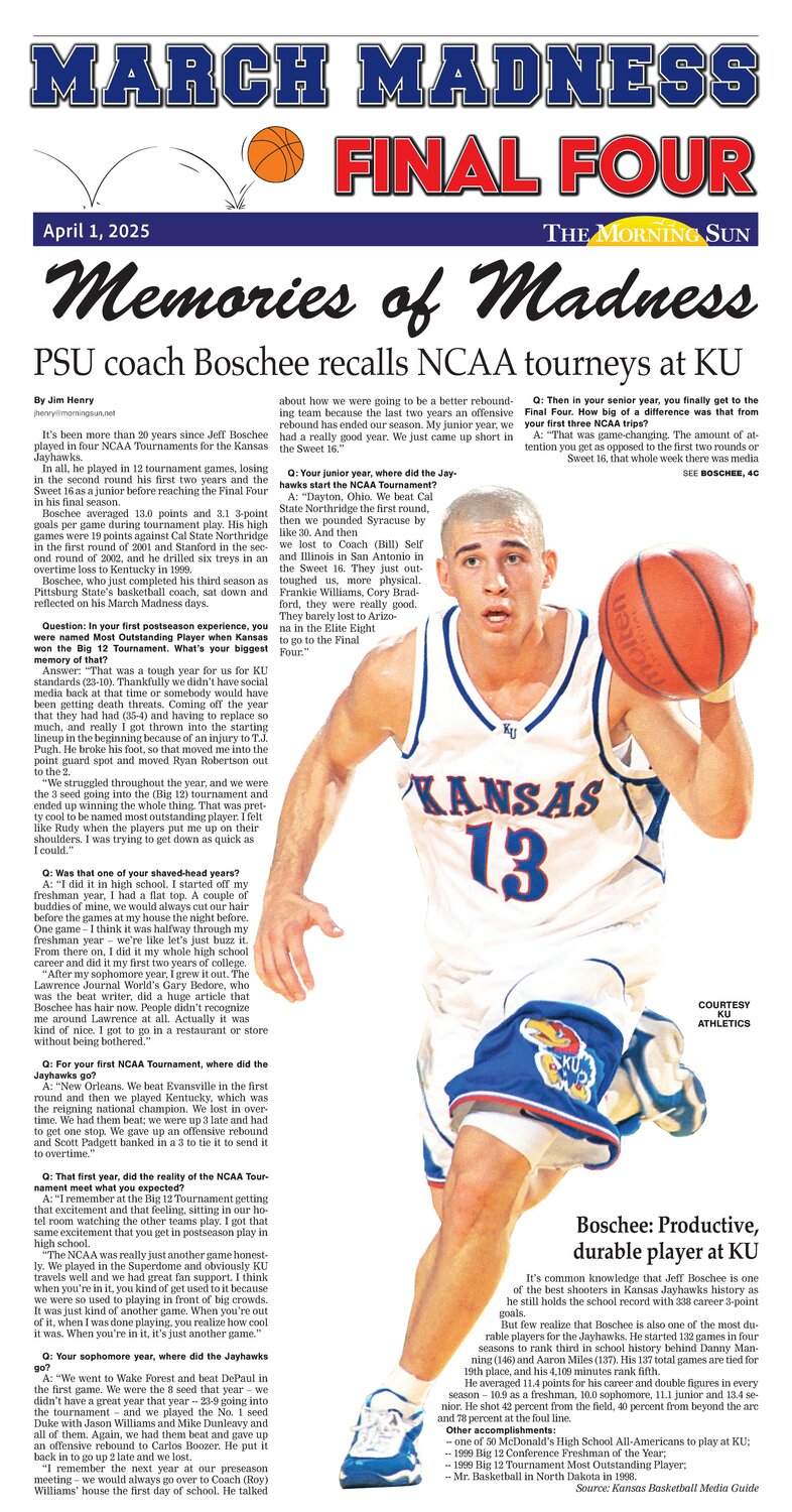 2025 March Madness Final Four - The Morning Sun