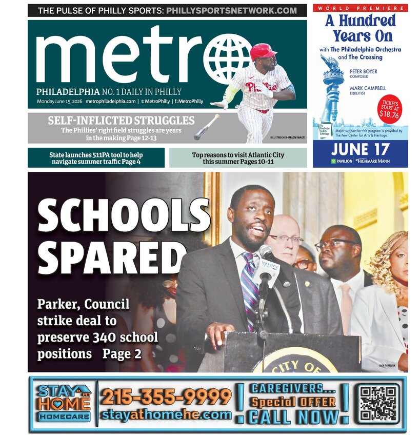 Metro Philadelphia - June 15, 2026 - Metro Philadelphia