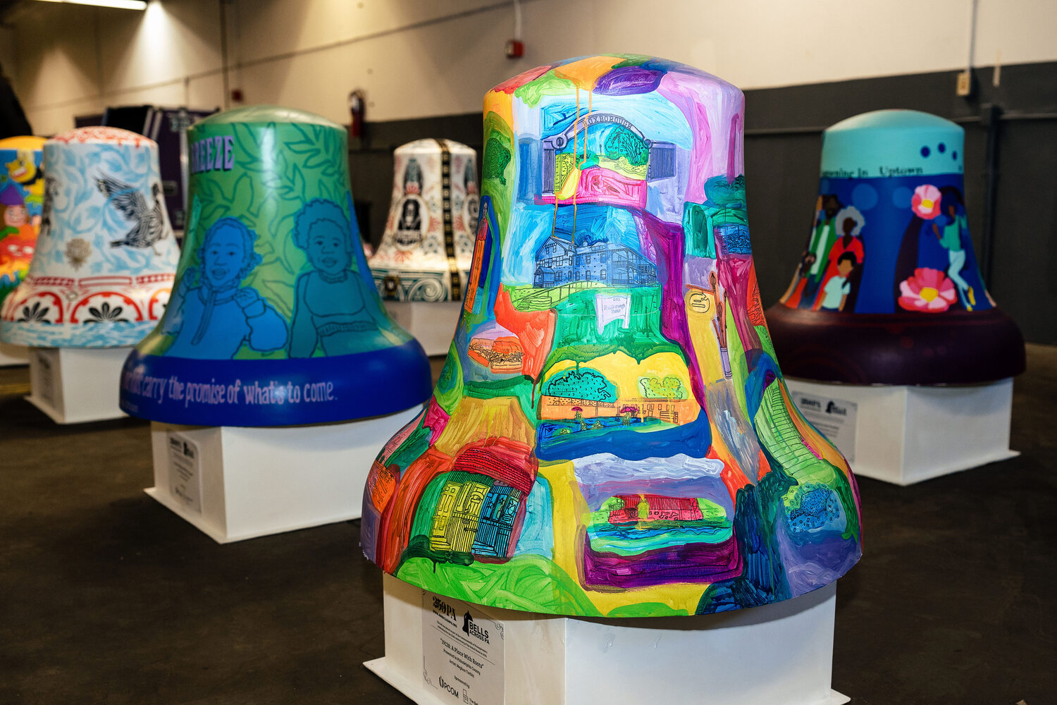 Philly unveils 22 Liberty Bell replicas for America’s 250th anniversary ...