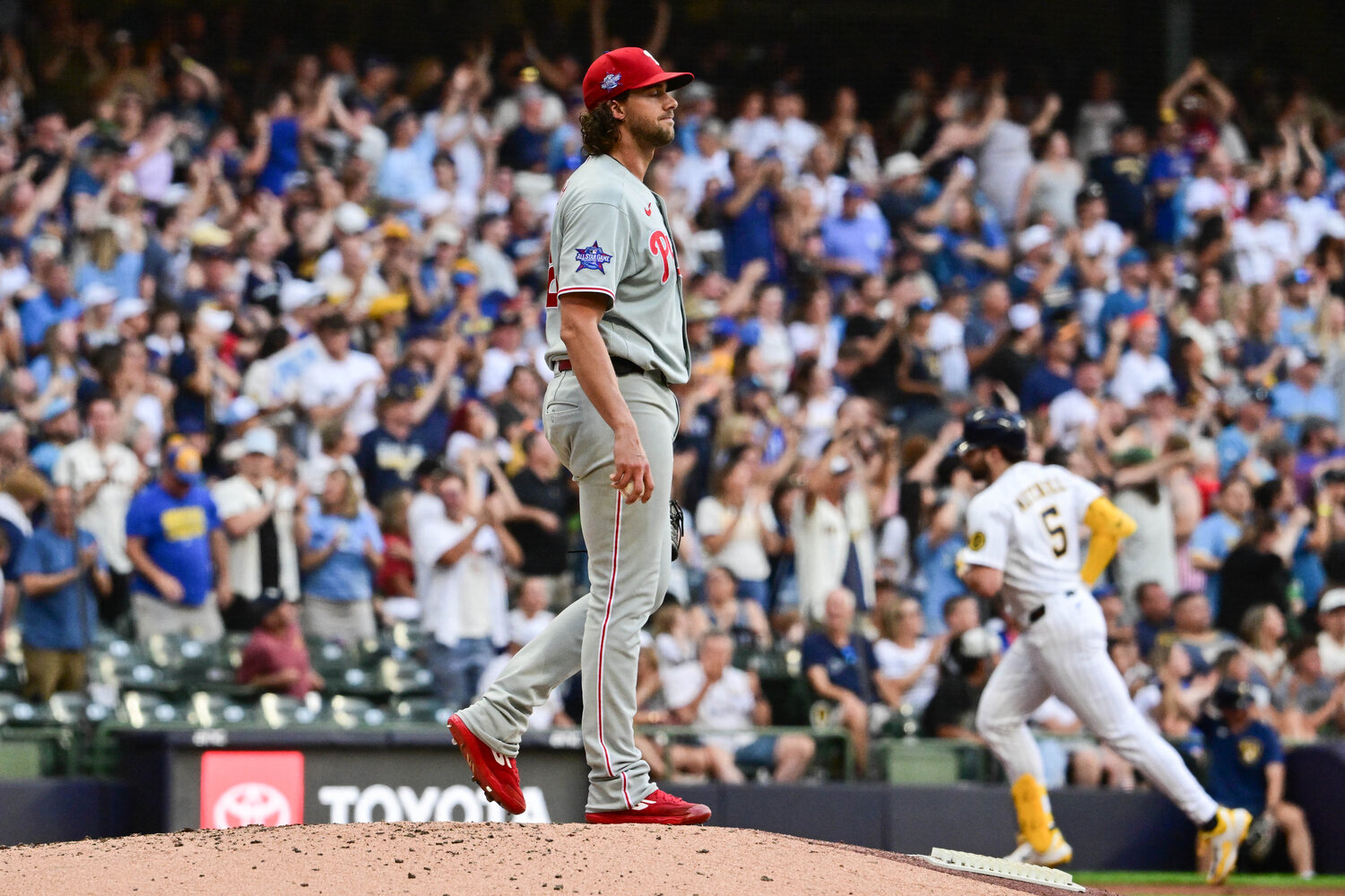 Phillies offense explodes for 17 hits as they defeat the Brewers ...