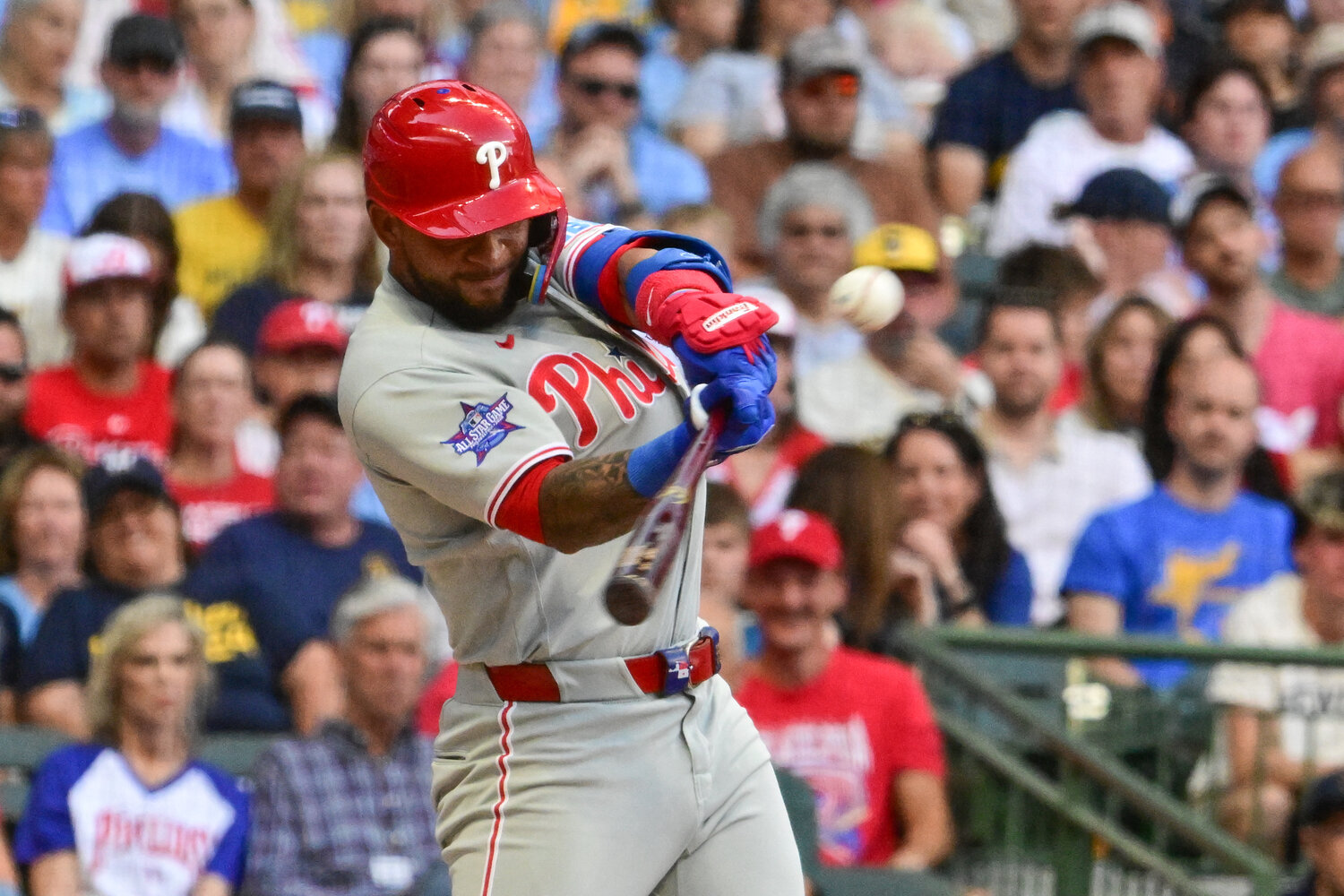 Phillies offense explodes for 17 hits as they defeat the Brewers ...