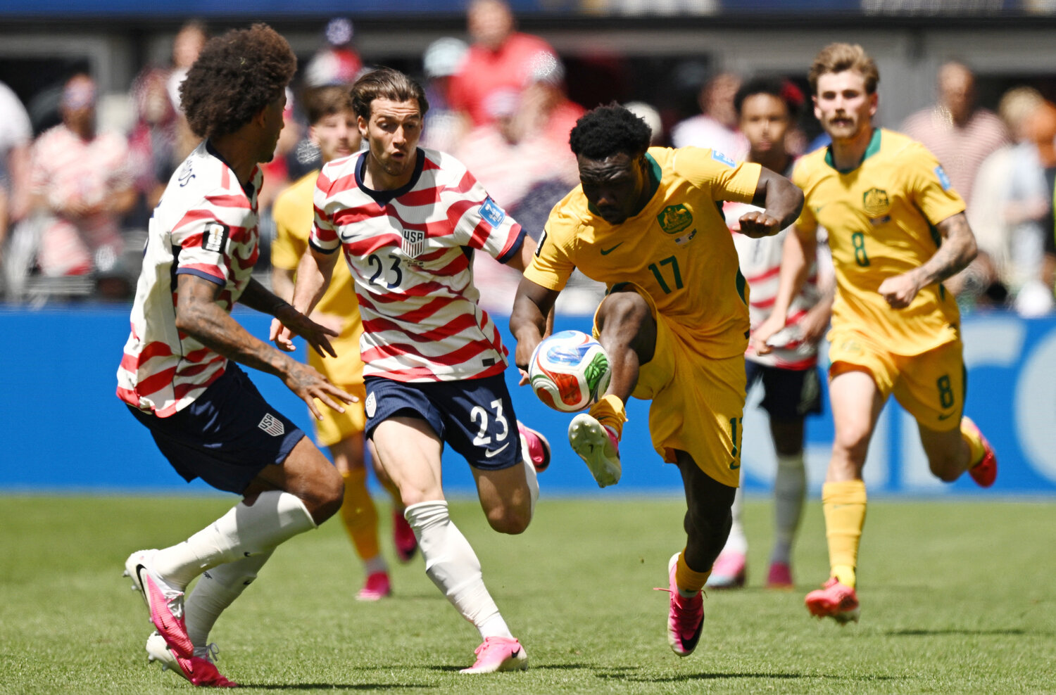 USMNT creates World Cup history with dominant win over Australia ...