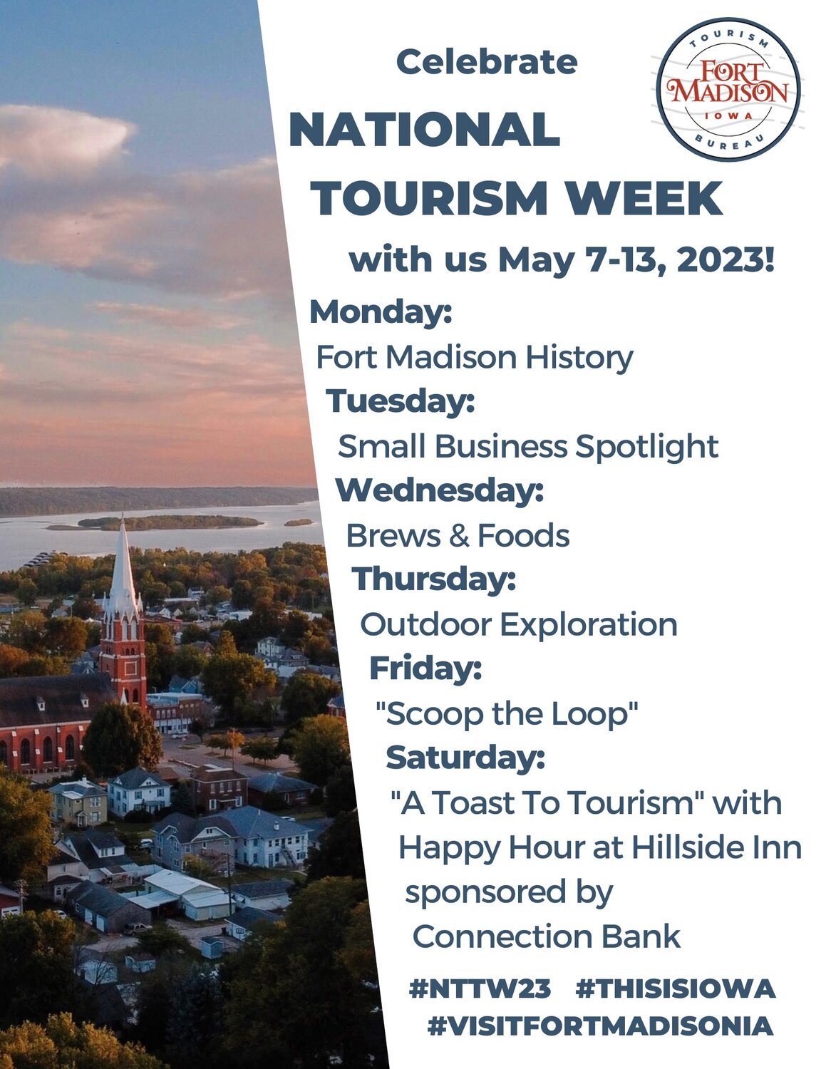 Fort Madison to celebrate national Tourism week - Pen City Current