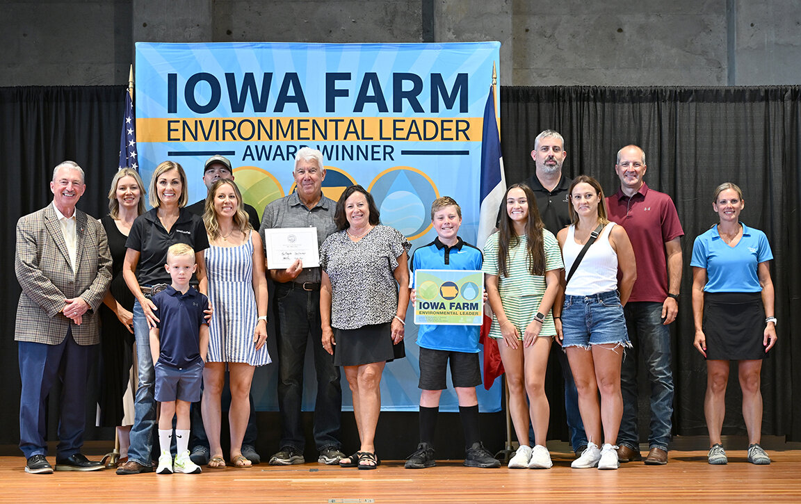 Benjamin honored for land stewardship - Pen City Current