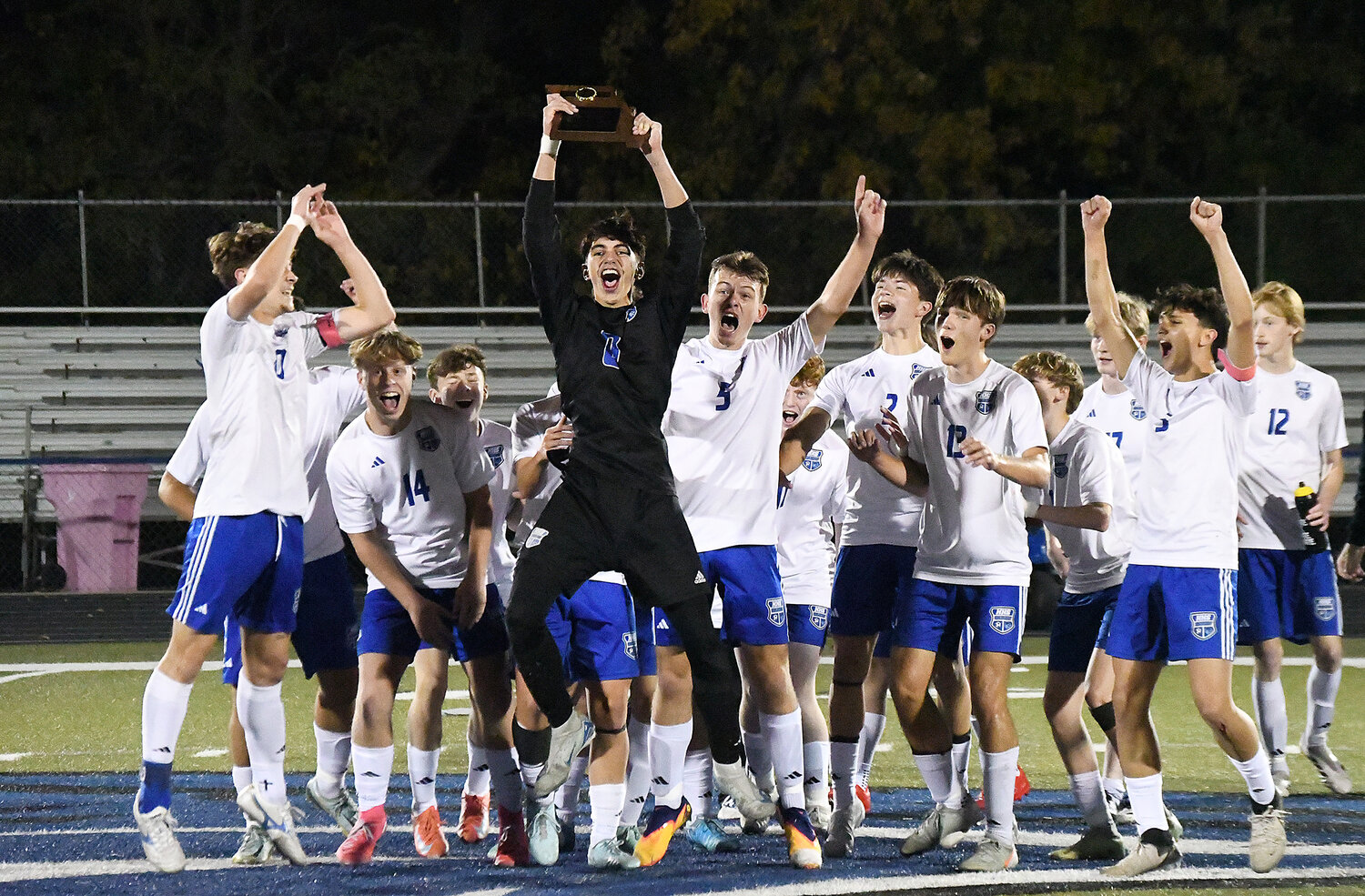 Harrisonville boys soccer wins district title - Tribune and Times