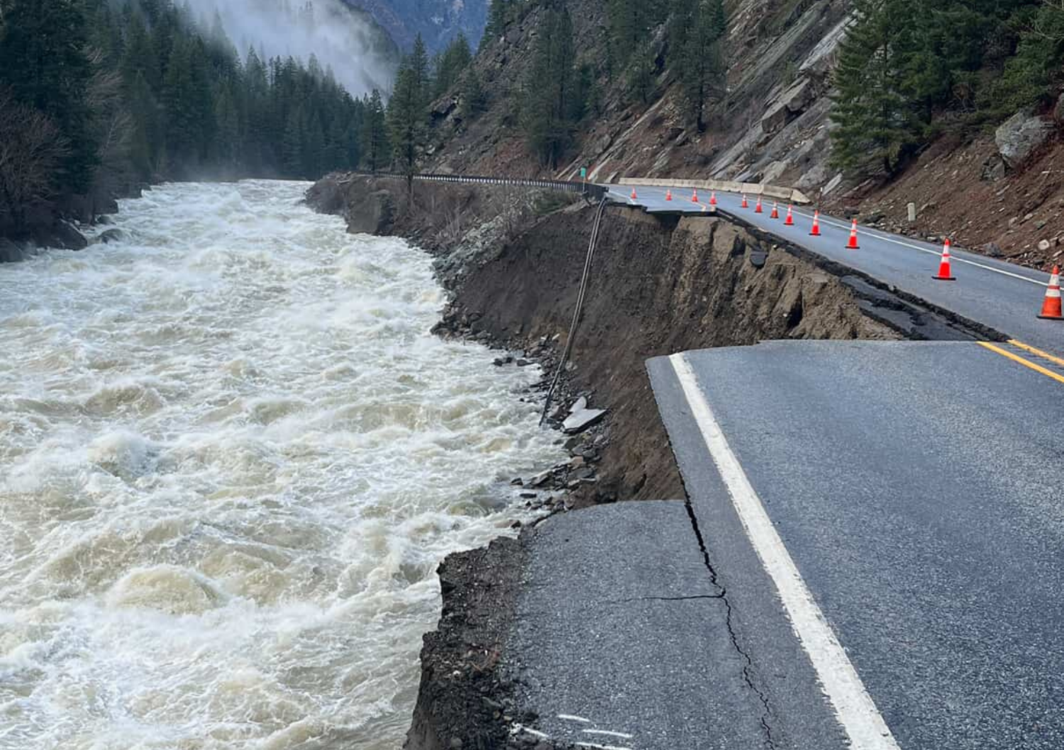 WSDOT begins emergency repairs on US-2 - The Leavenworth Echo