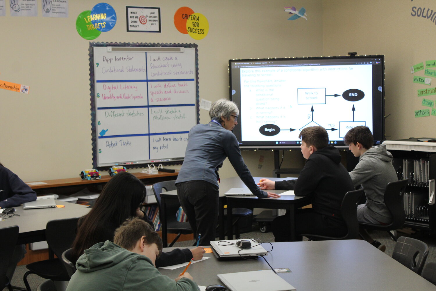Cashmere Middle School tour highlights collaboration, hands-on learning ...