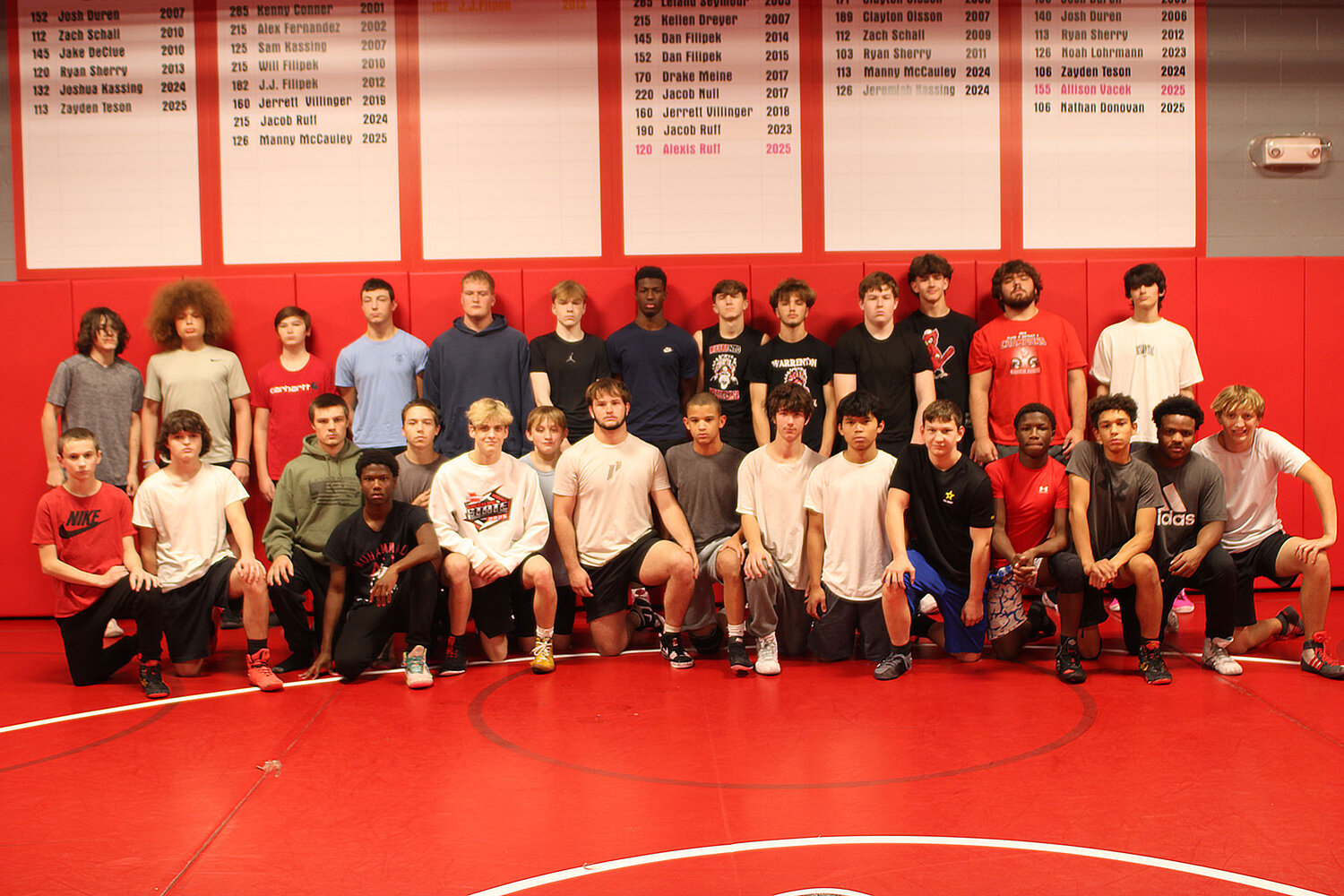 Senior leadership aims to carry Warrenton wrestling tradition - Warren ...
