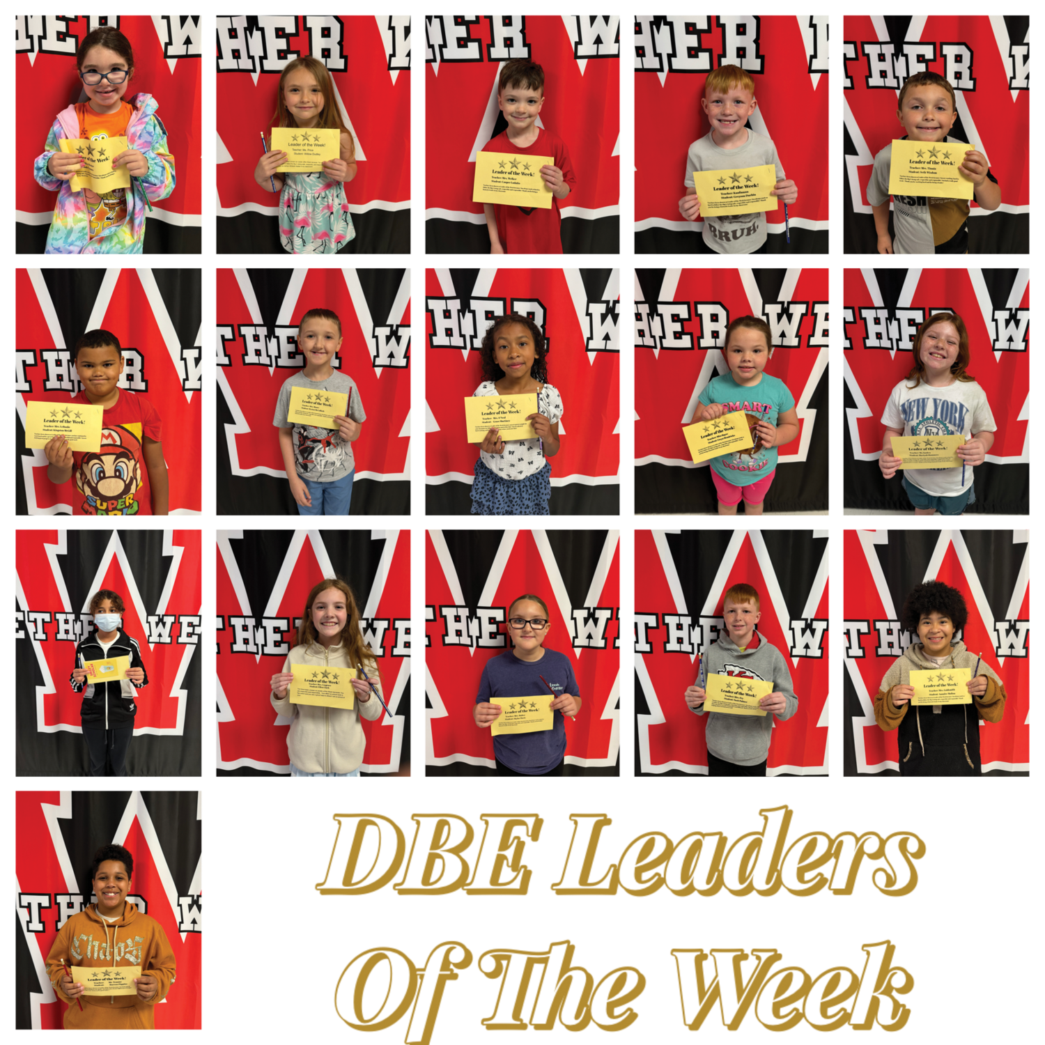Daniel Boone Elementary Leaders of the Week - Warren County Record